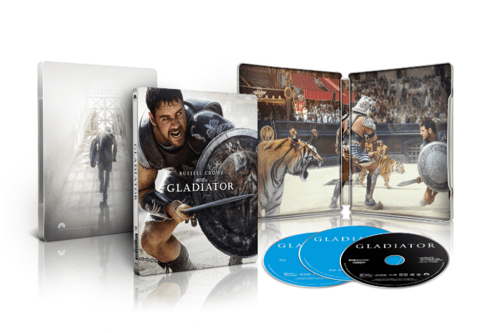 Braveheart and Gladiator Limited Edition 4K Blu-ray Steelbooks to ...