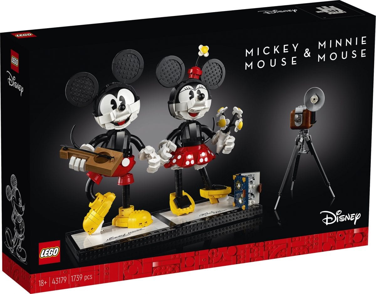 Mickey and Minnie Mouse Get New LEGO Buildable Figures - Cinelinx ...