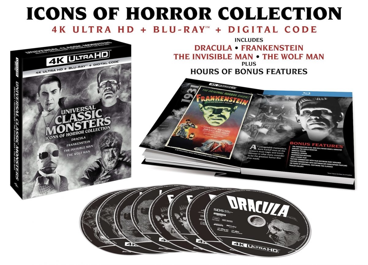 New Universal Monsters Collection Brings the Classics to 4K Ultra HD ...