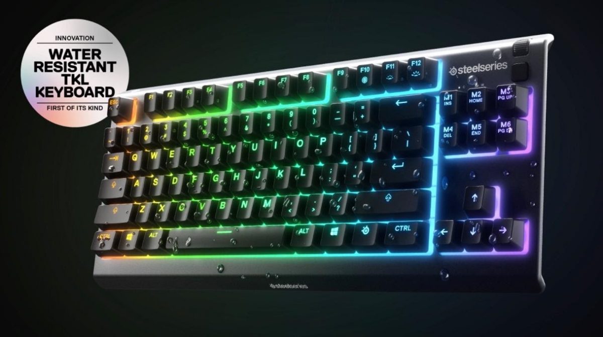 SteelSeries Introduces First Water-Resistant TKL Gaming Keyboard ...