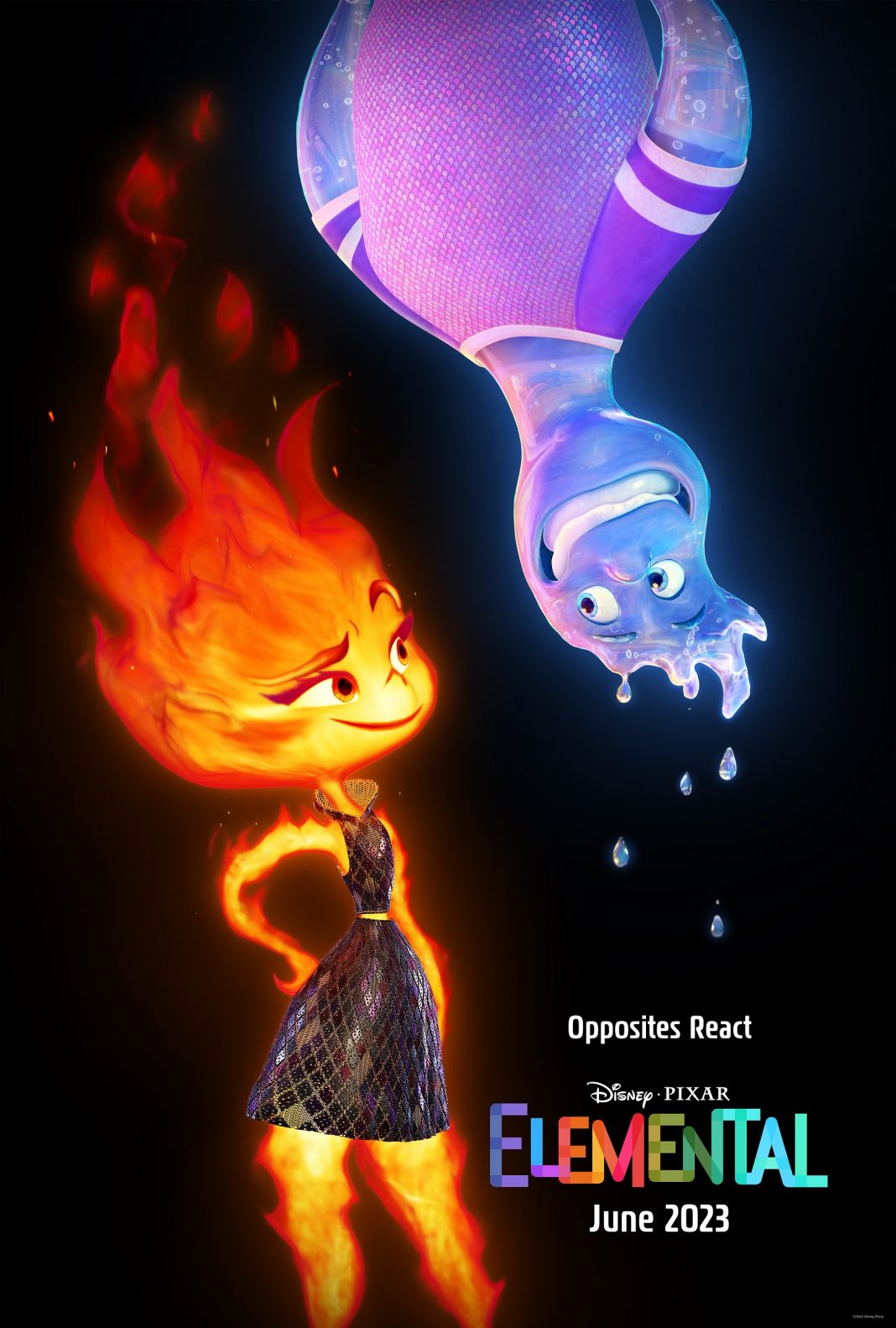 Opposites Attract in the First Trailer for Pixar’s Elemental - Cinelinx ...