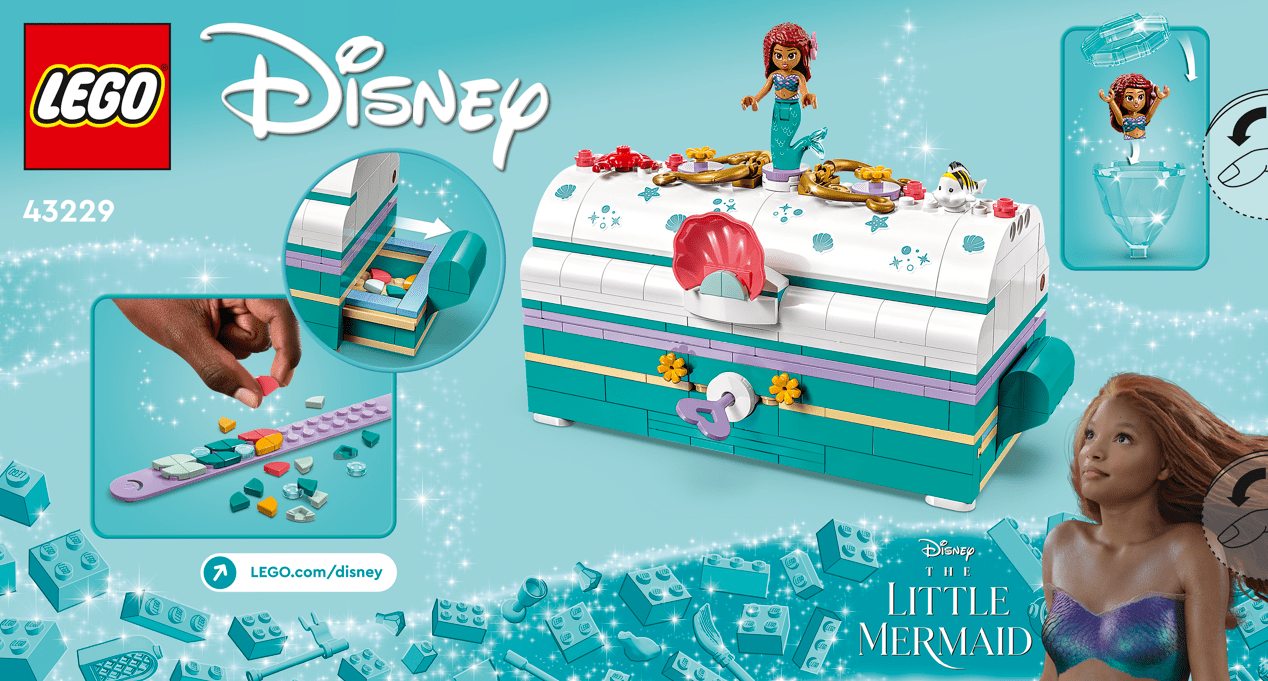 Dive Under the Sea with New LEGO Little Mermaid Sets - Cinelinx ...