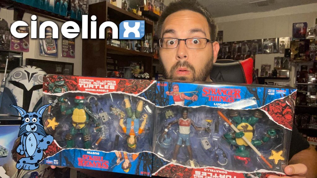 Hands-On With Playmates’ TMNT x Stranger Things Toys | Video - Cinelinx ...