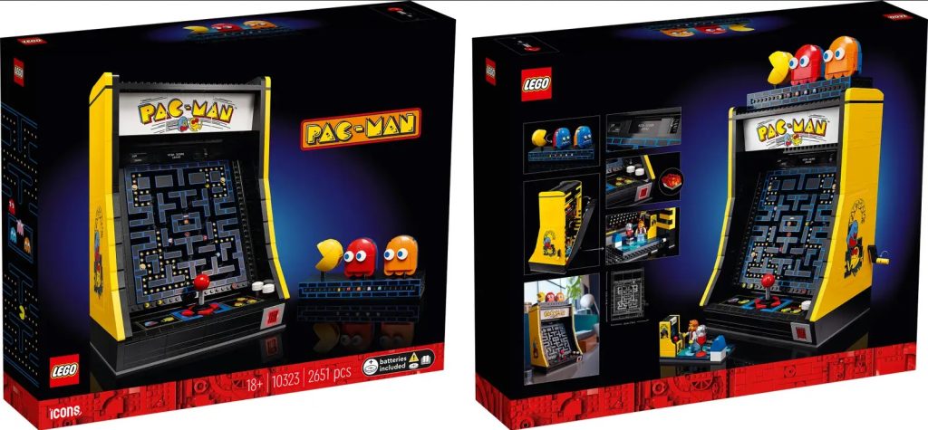 LEGO Reveals Giant PAC-MAN Arcade Set - Cinelinx | Movies. Games. Geek ...