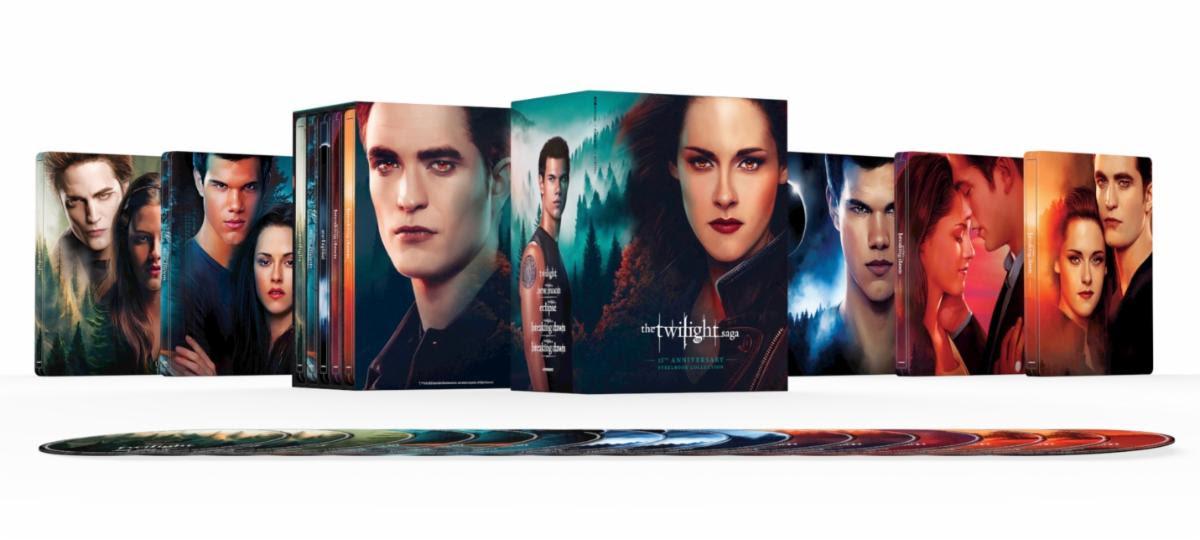 The Twilight Saga- 15th Anniversary Steelbook Collection is Available ...