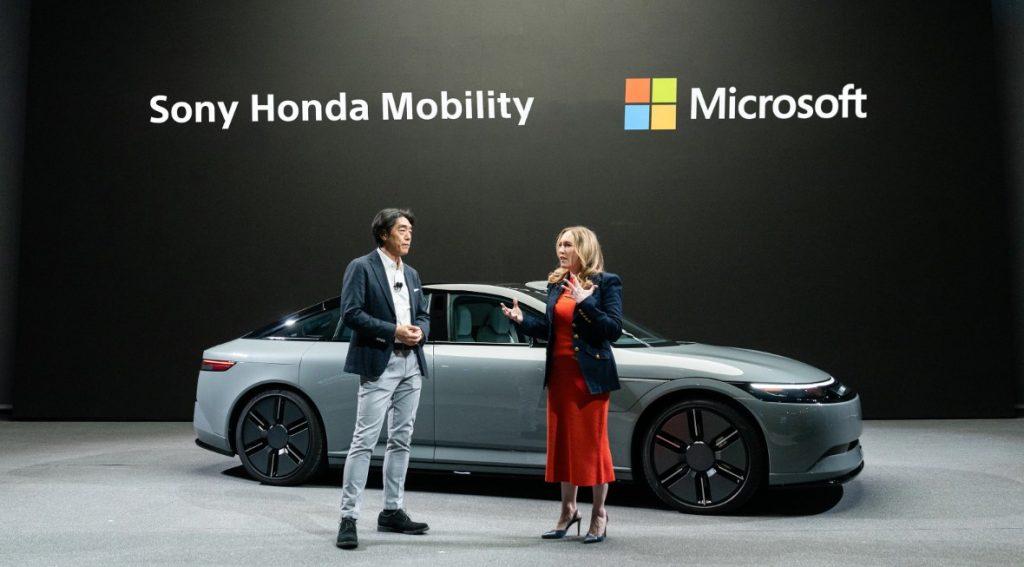 Check Out The New Sony Led Honda Vehicle With Smart AI Features ...