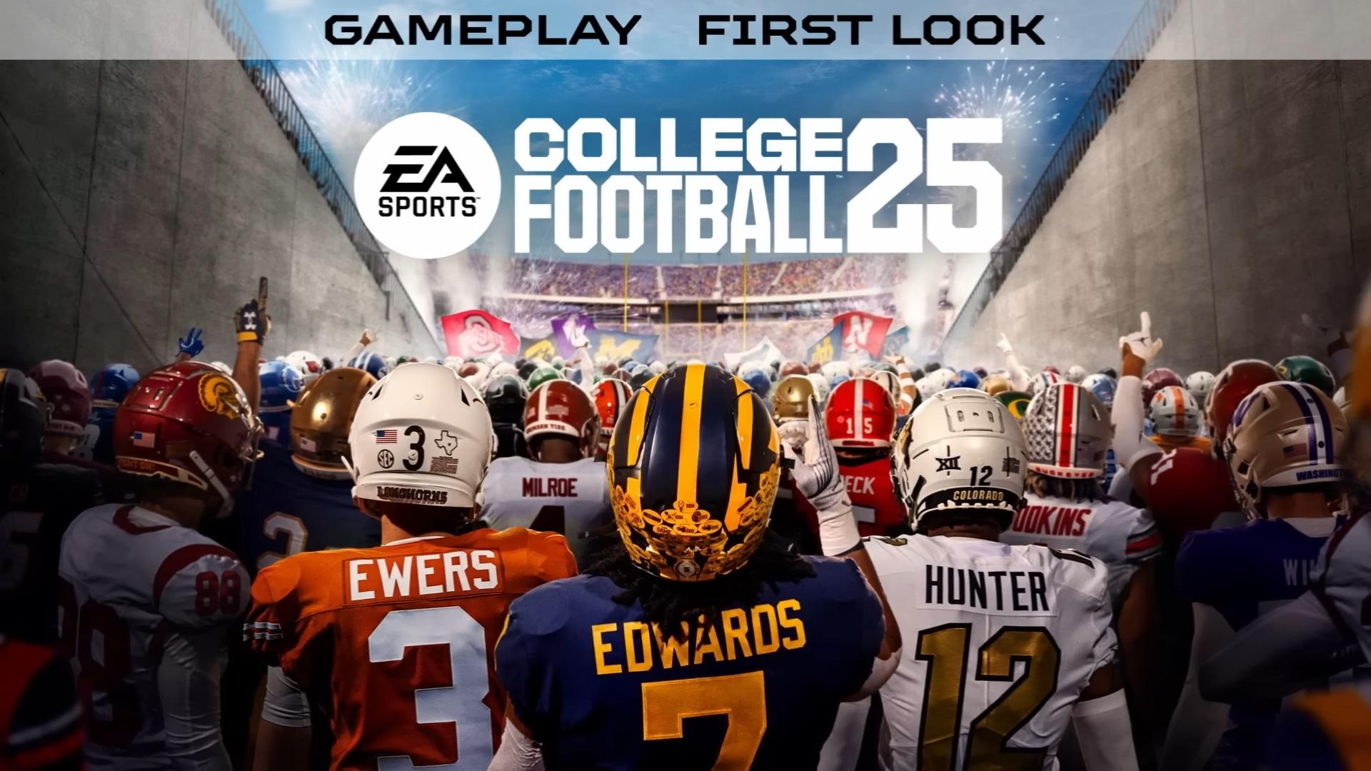 Donovan Edwards and @BordeauxYT Help EA Sports Showcase College Football 25 Gameplay - Cinelinx ...