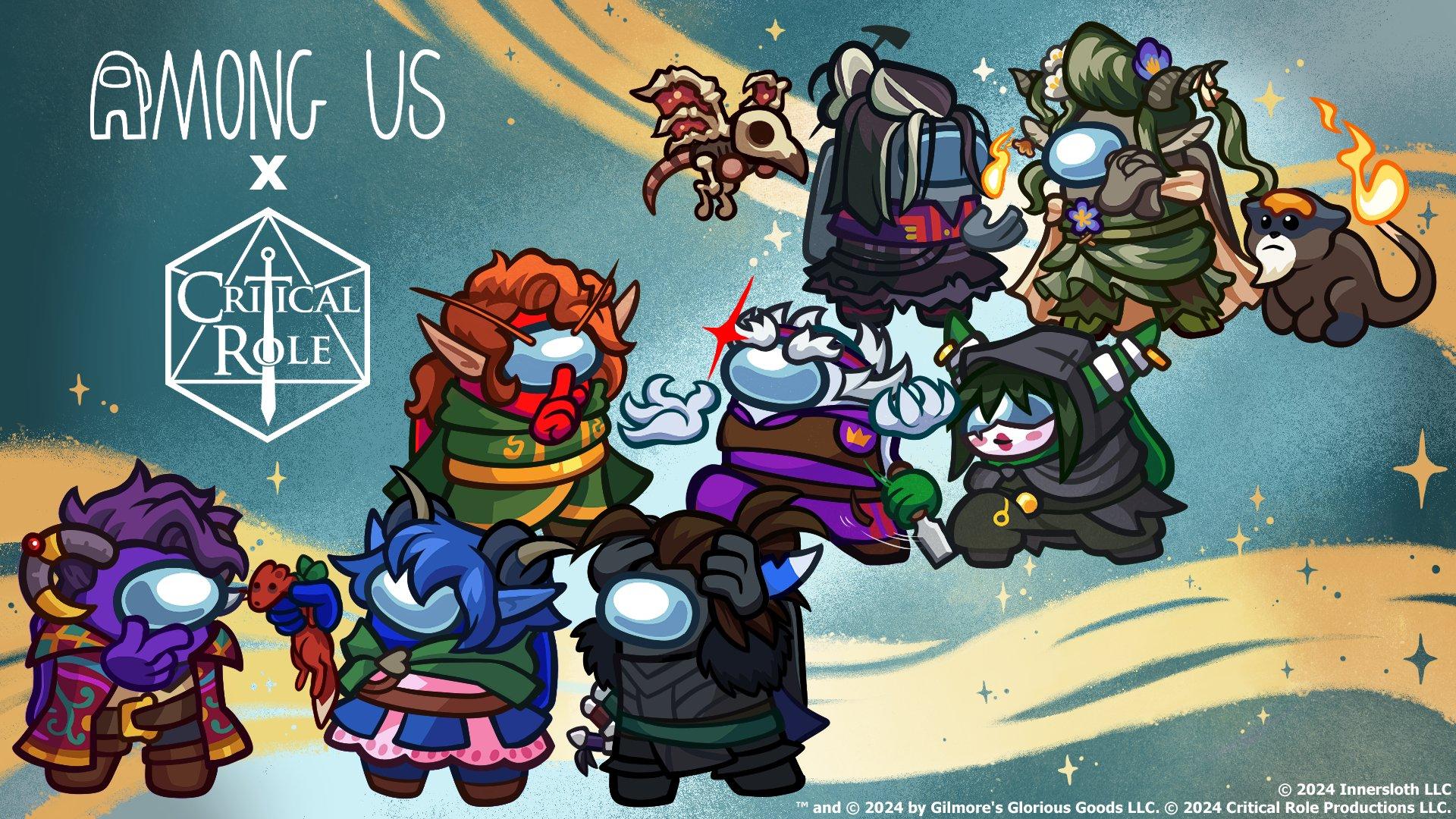 Among Us Reveals an Official Collaboration With Critical Role ...