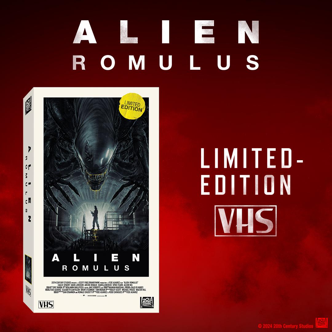 Alien: Romulus Gets a Limited VHS Release - Cinelinx | Movies. Games ...