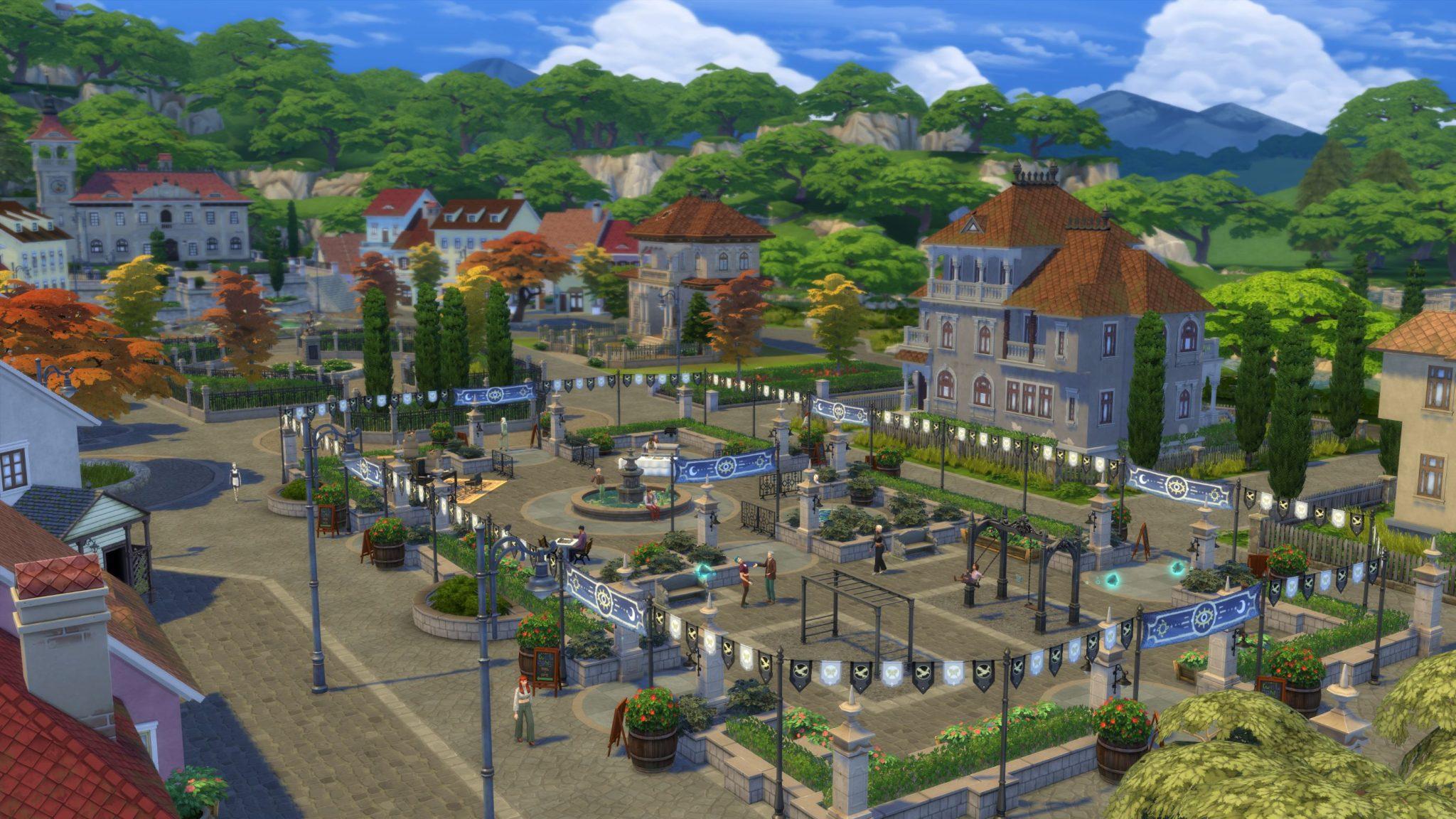 First Look at Spooky Ravenwood in Sims 4: Life and Death Expansion Pack ...