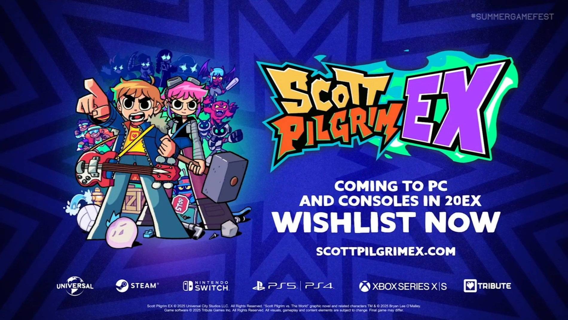Retro Scott Pilgrim EX Game Announced - Cinelinx | Movies. Games. Geek ...