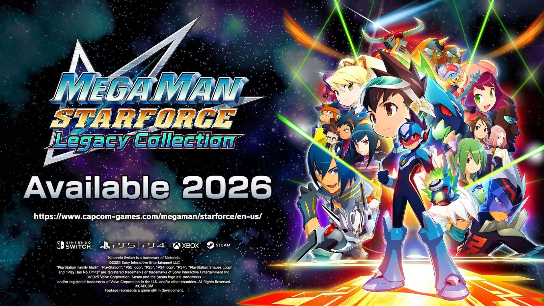 Capcom Announces ‘Mega Man Star Force Legacy Collection’ for 2026 ...