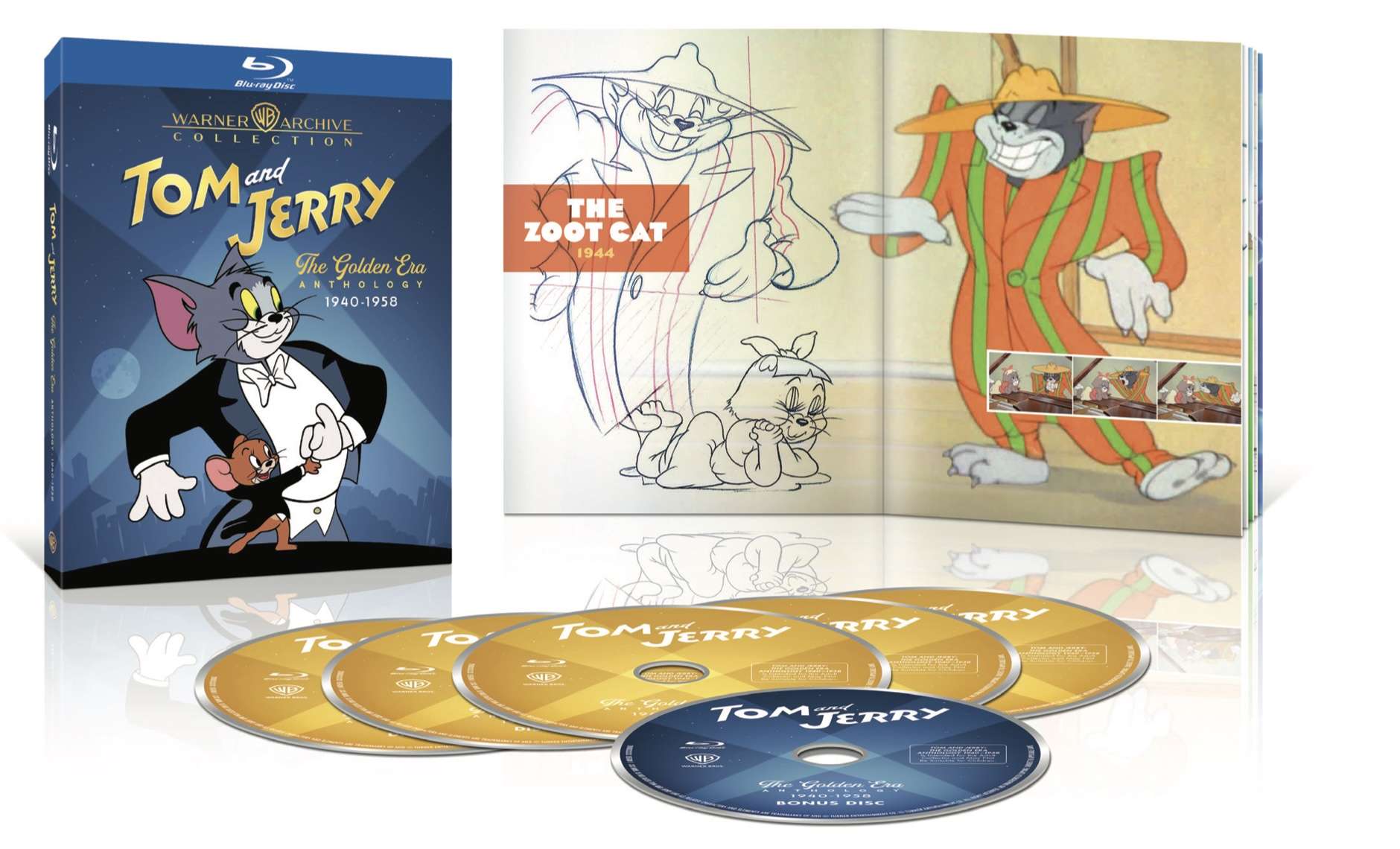 Warner Bros. Home Entertainment Reveals ‘Tom and Jerry: The Golden Era ...