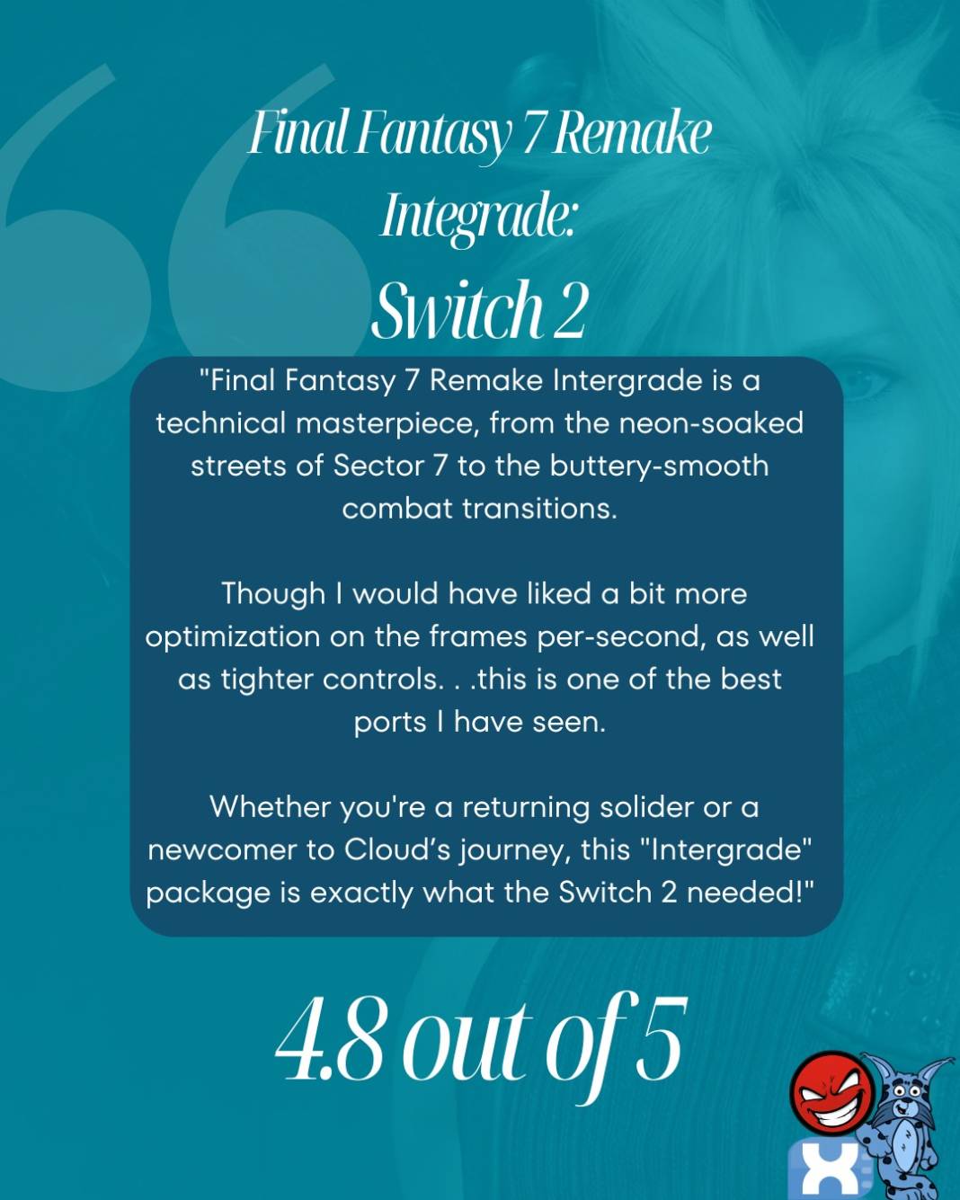 Final Fantasy 7 Remake Intergrade on Switch 2 is a Near Perfect Port ...