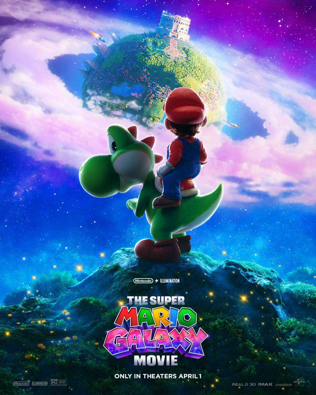 New Super Mario Galaxy Movie Trailer Reveals Yoshi, Birdo, and More ...